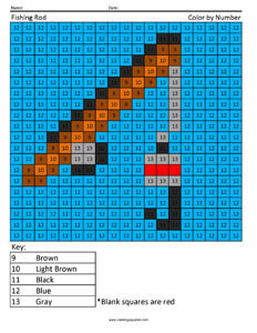 Minecraft Color by Number - Coloring Squared