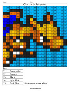 Nintendo- Color by Number - Coloring Squared