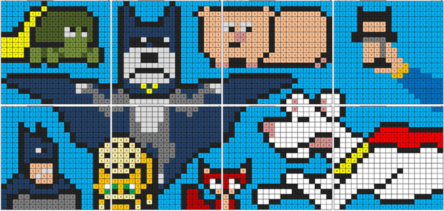 Color by Number Murals - Coloring Squared