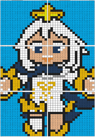 Color by Number Murals - Coloring Squared