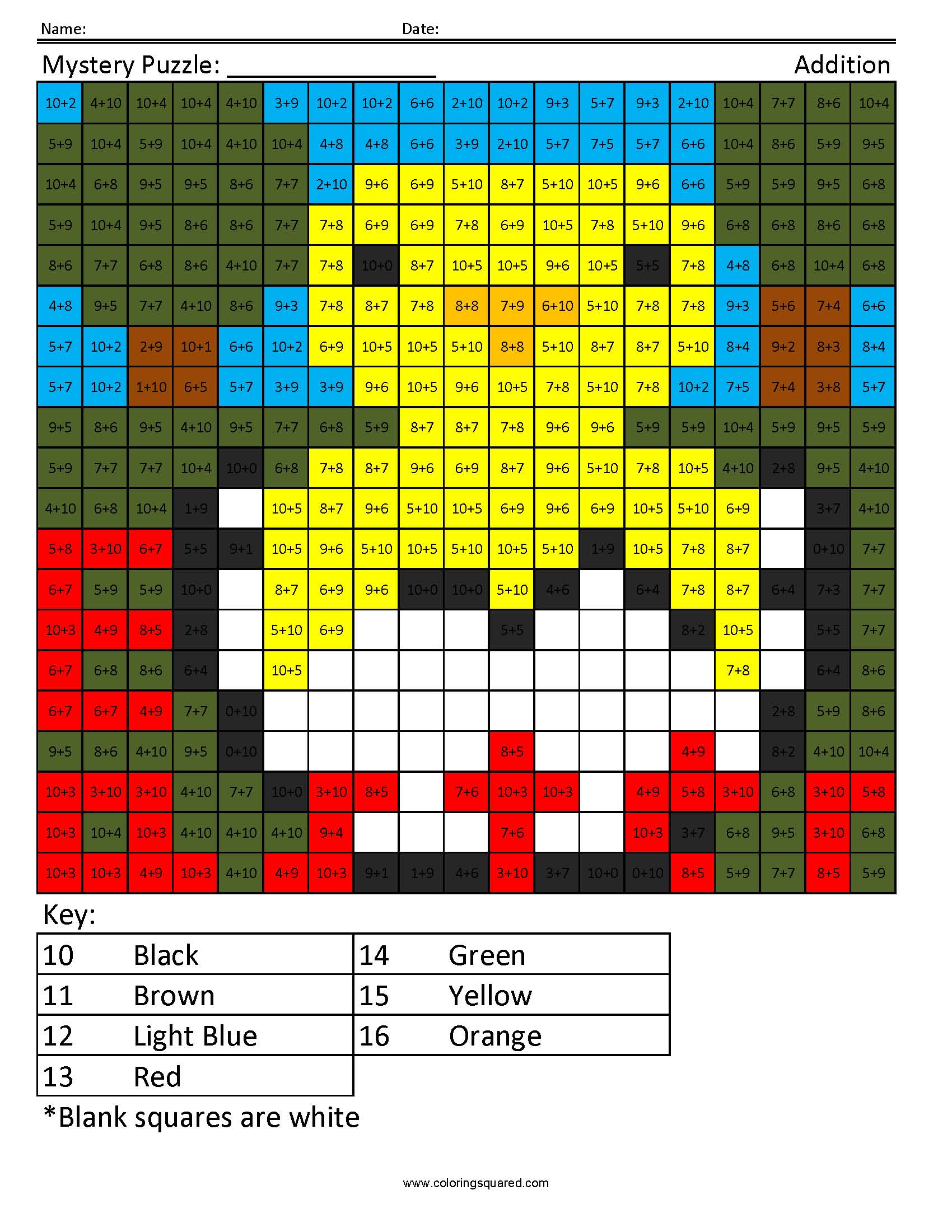 Square Coloring Pages [2025]