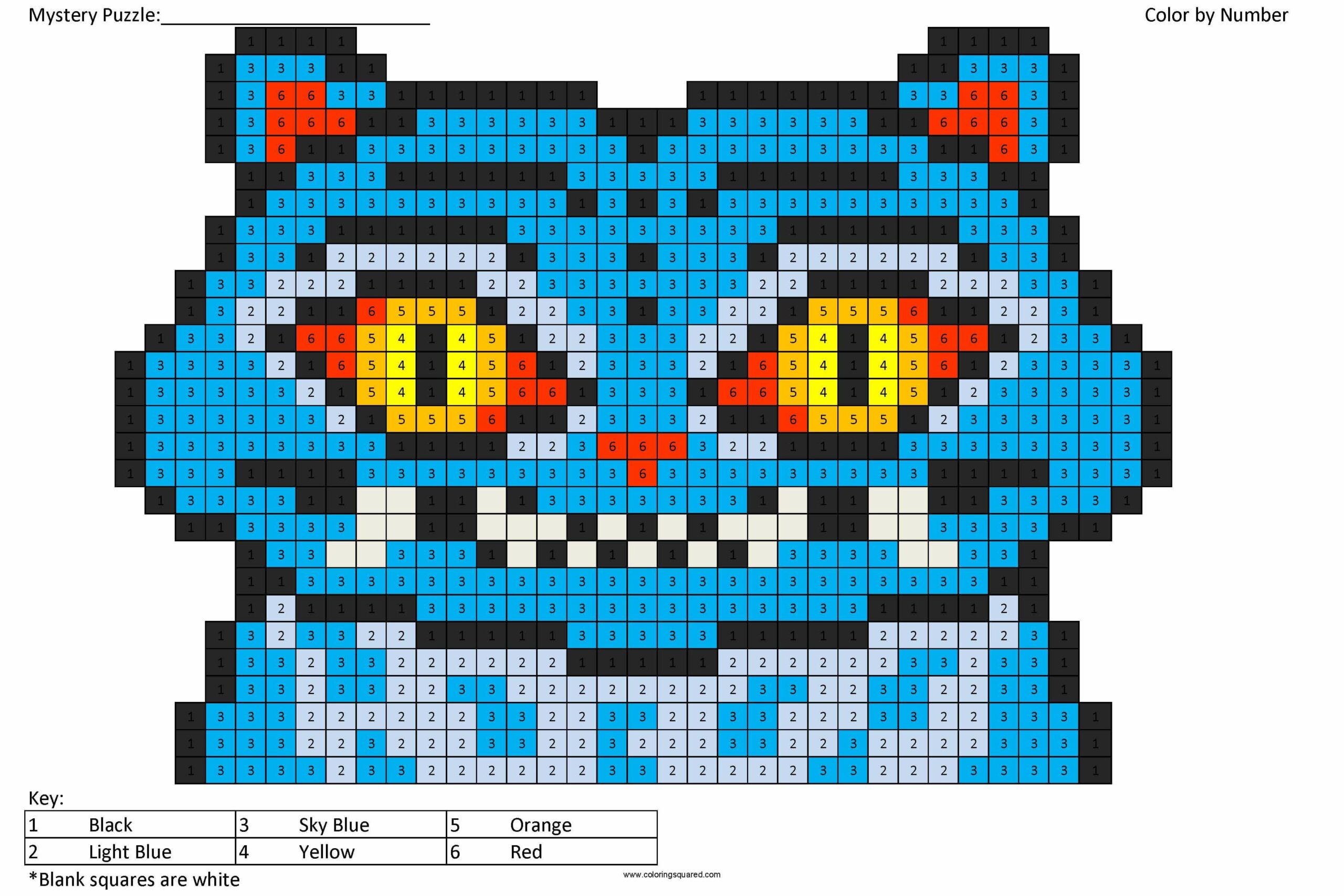 Derpy Tiger K-Pop Demon Hunters Coloring Page - Coloring Squared