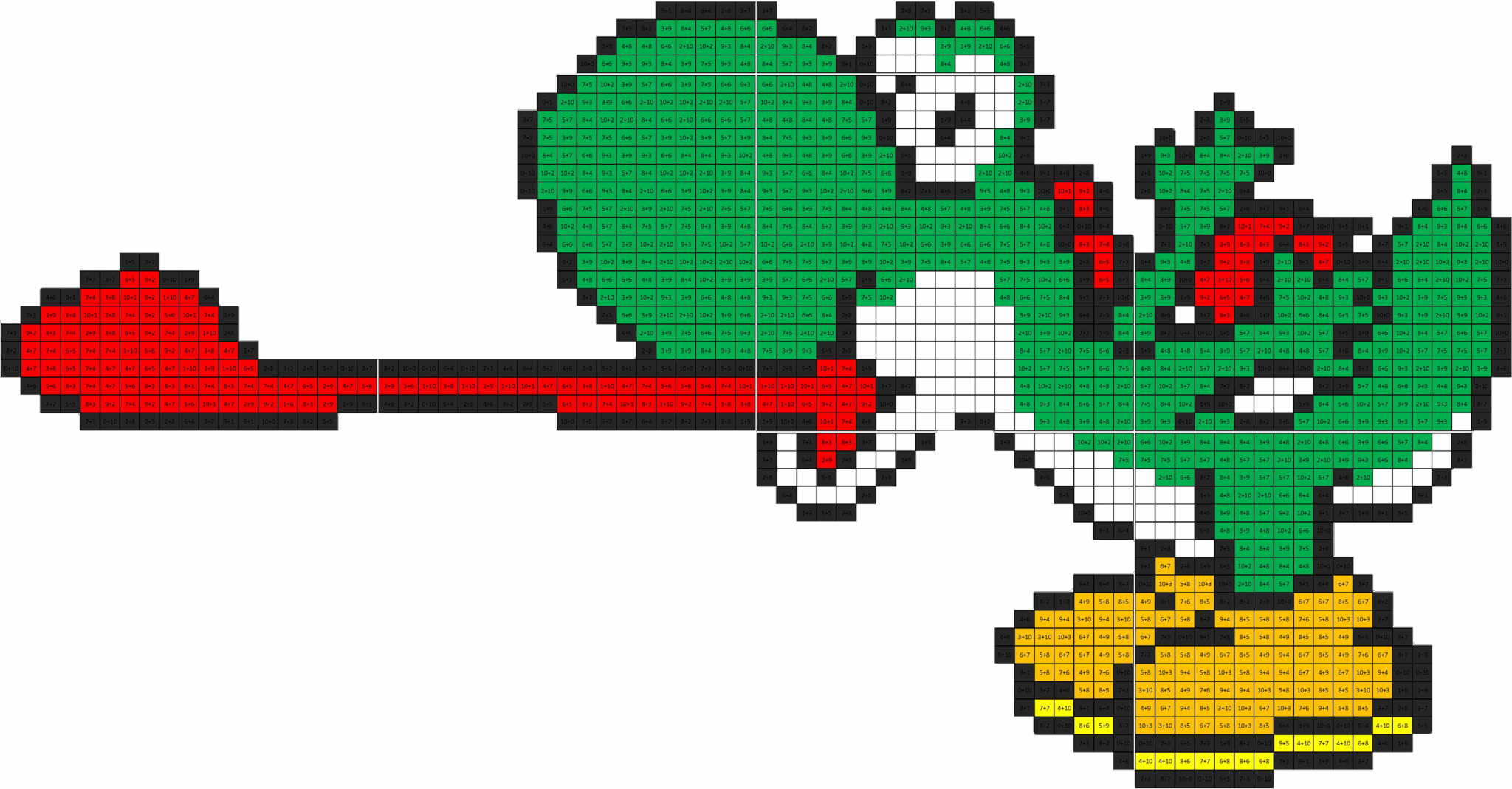 Color by Number Murals - Coloring Squared